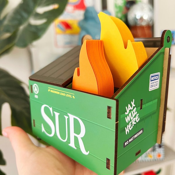 Sur Back Alley Dumpster Fire Desk Accessory - Vanderpump Rules Pencil ...