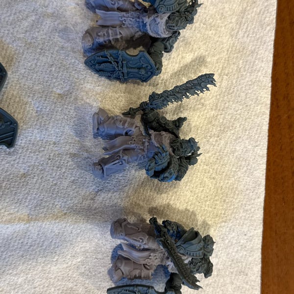 3D Printed Krieg Commissar Miniature by 3dartguy - Etsy