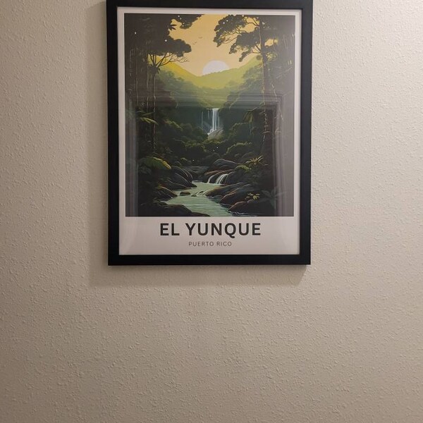 El Yunque Travel Print - El Yunque Poster, El Yunque National Forest ...