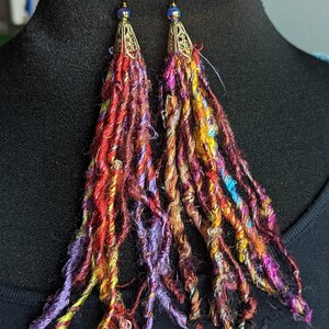 1 Oz Sari Silk Threads W/ribbon Pieces Free Shipping Journal - Etsy