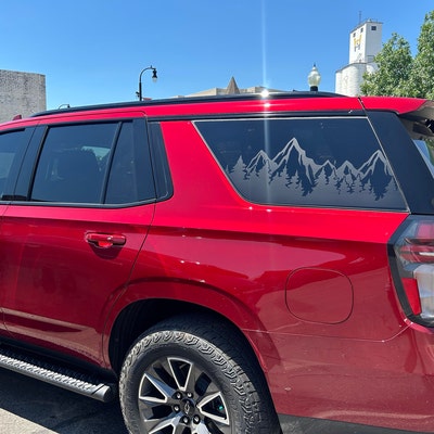 Fits 2010-2024 Toyota 4RUNNER Rear Side Windows Topographic Map Decal ...