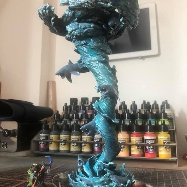 Sharknado Balewind Vortex 28mm 3D Resin Print Miniature Dungeons and ...