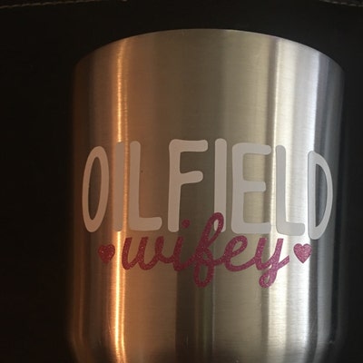 Spoiled Oilfield Wife Decal 2. - Etsy