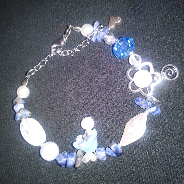 Treasure From the Ocean Cluttercore Necklace Handmade Beaded Necklace ...