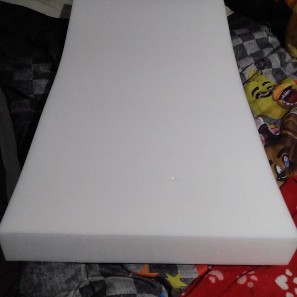Foamyfoam Custom Cut Size Varies High Density Upholstery Foam Cushion ...