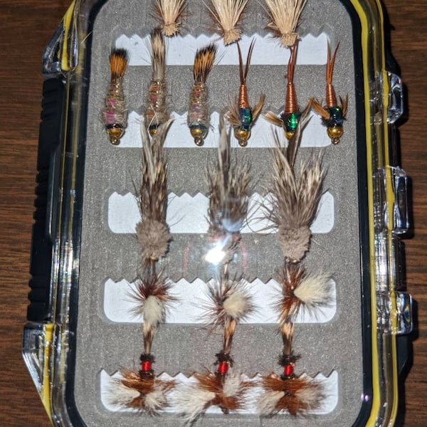 3-pack Tactical Copper John Jigged Tungsten Bead Head Nymph Fly ...