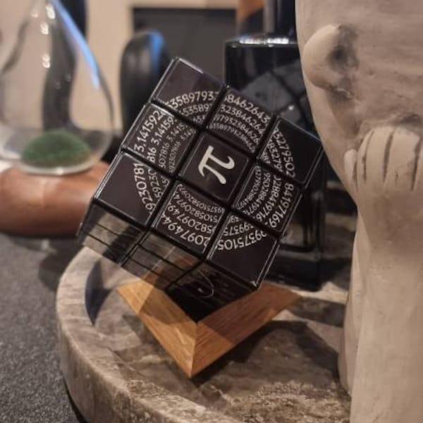 Programmer Puzzle Cube – Coding 3x3 Geeky Decorative Puzzle, Gift for Developers (5.7 Cm ...