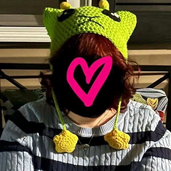 Alien Cat Crochet Hat; Gnarp Gnap Zeep Glorp - Etsy