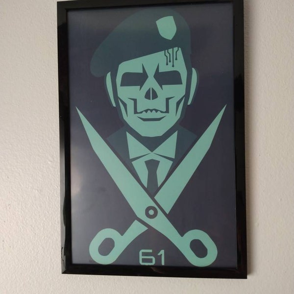 Scissor 61 MGS 2 MGS2 Premium Poster (vectorized Design) - Etsy