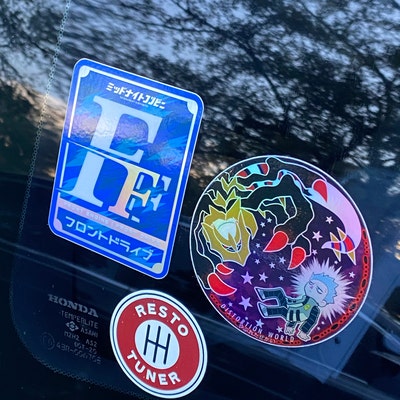 ETC Sticker JDM Car Sticker Vinyl Decal - Etsy