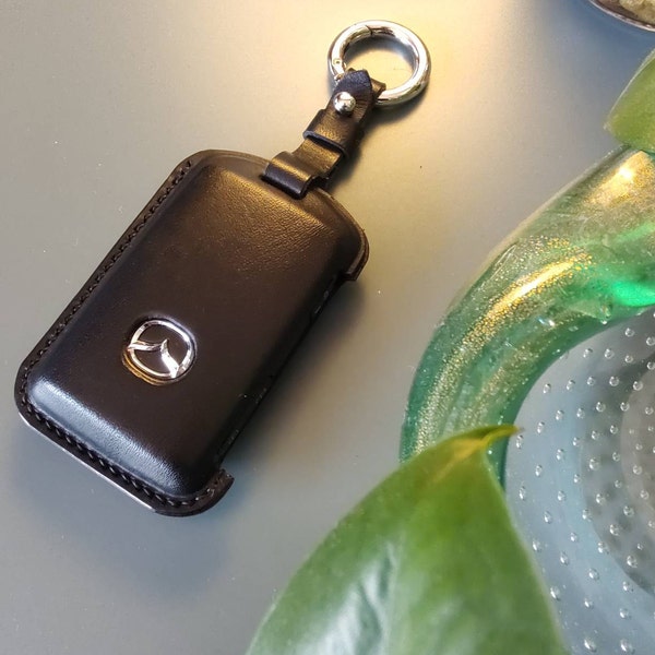 Leather Car Key Fob for Ascent, Outback, Brz, Legacy, Forester ...