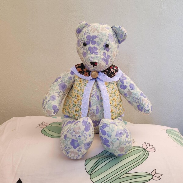 Memory Bear, Sewing Pattern, 18 Inches Tall, A2115, Memorial Bear ...