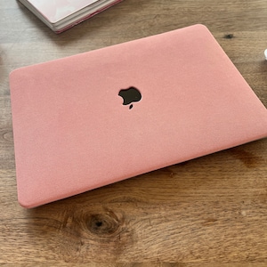 Frosted Leather Pink Hard Case Cover for Macbook Air 13 - Etsy
