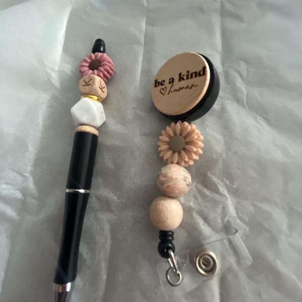 Beadable Pens | Custom Pens | Initials | Personalized Pens | Office ...