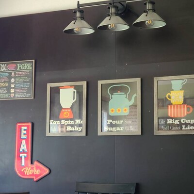 Funny Kitchen Wall Art, Kitchen Decor PRINTABLE Signs. INSTANT DOWNLOAD ...