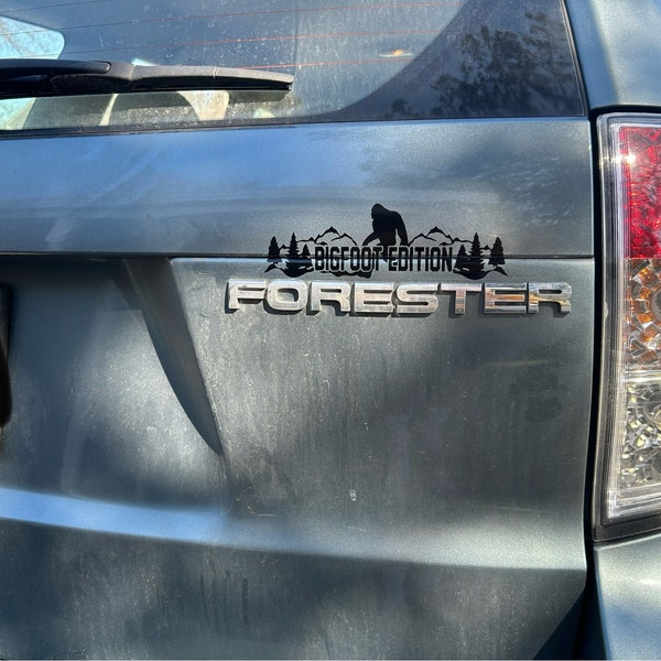 Bigfoot Edition Sub Cross Vinyl Decal Sticker Custom Made to Order Off ...