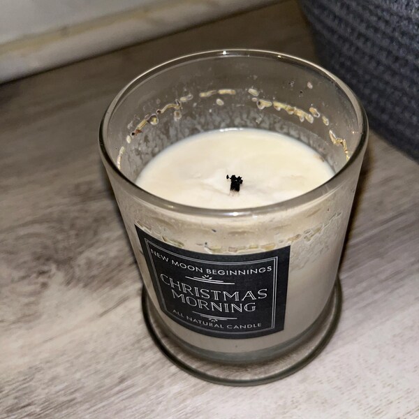 Christmas Morning Candles - Holiday Crystal Candle - Christmas Candle ...