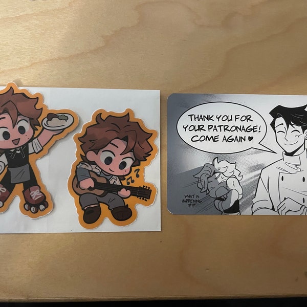 Rody Lamoree | Dead Plate | Matte Vinyl Stickers - Etsy