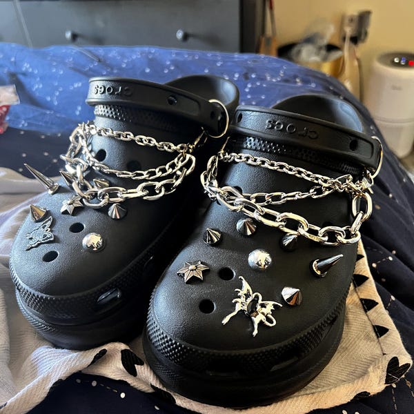 Spike Keychain. Horror Thriller Punk Emo Metal Rock Goth Trap Faux ...