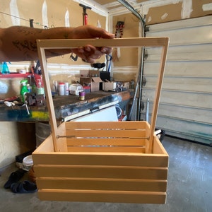 Wooden Crate-style Toolbox - Etsy