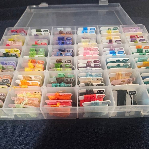 Mini DMC Complete Set Colour Vinyl Labels x761 Labels - Etsy