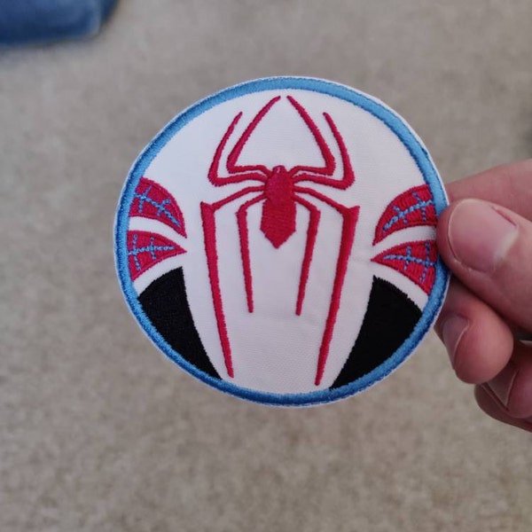 Spider-gwen Gwenom Chest Logo Embroidered Iron-on Patch, Cosplay (iron ...