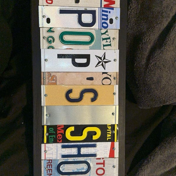 57 CHEVY / VETTE - Chevrolet, Corvette Custom License Plate Sign ...