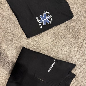 Personalized EMS EMT stars and Stripes With Custom Name or Dept - Etsy