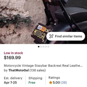 Moto Gal Gap Motorcycle Hat Women Biker Girl - Etsy