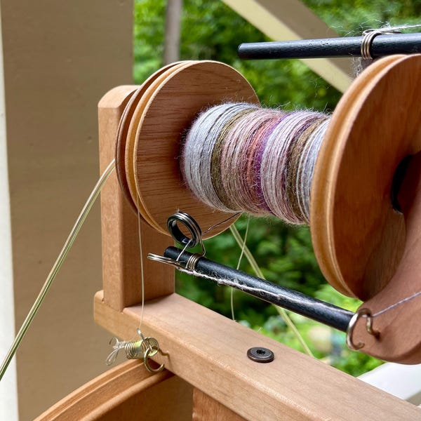 Ecru Romney Combed Top, Wool for Dyeing, Spinning, and Felting, 4 ...