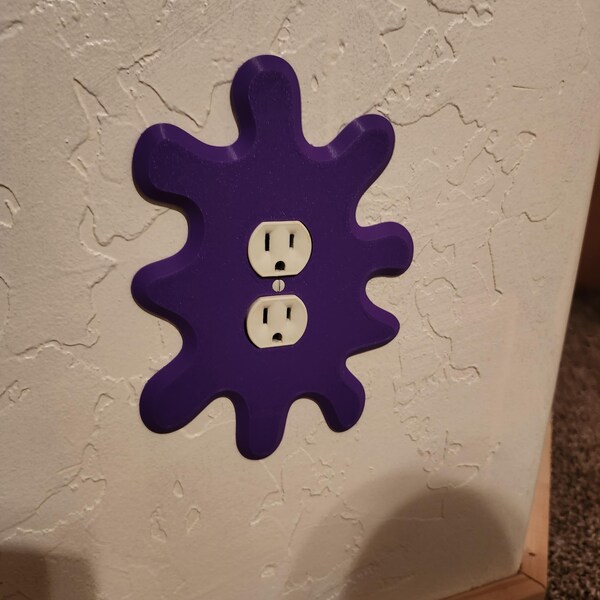 Splat Slime Light Switch Cover 3D Printed - Etsy
