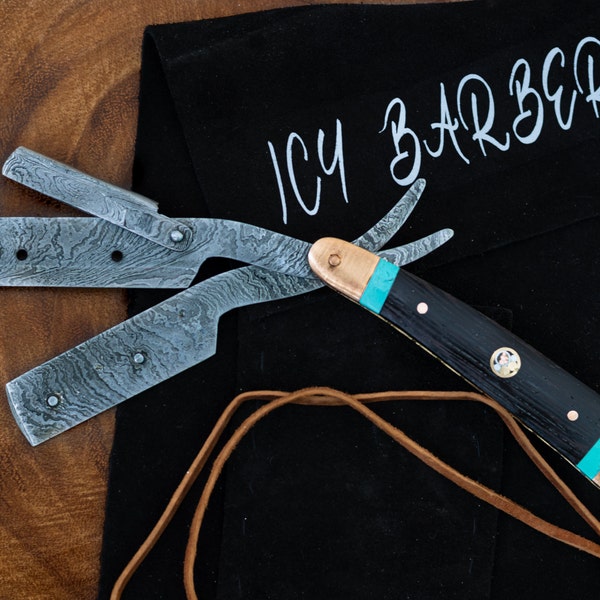 HTN Ladder Damascus Custom Billet / Great Quality / Twist Pattern / 2 X ...