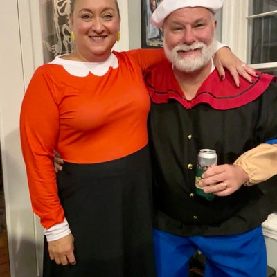 Popeye Costume Shirt Perfect for Cosplay or Casual Wear Gift for Popeye ...