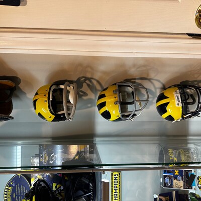 Full Size Helmet Holder, NFL, Mount, Hanger, Screw Mount, Football ...