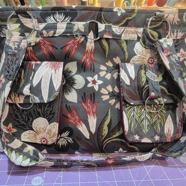 PDF Convertible Bag Sewing Pattern for a Backpack or Crossbody Bag. the ...
