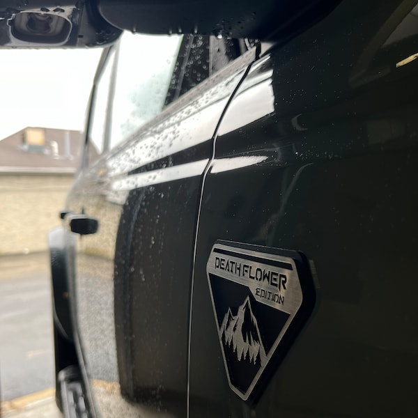 Custom Text Fender Replacement Emblem Pair - Fits Bronco Badlands - Etsy