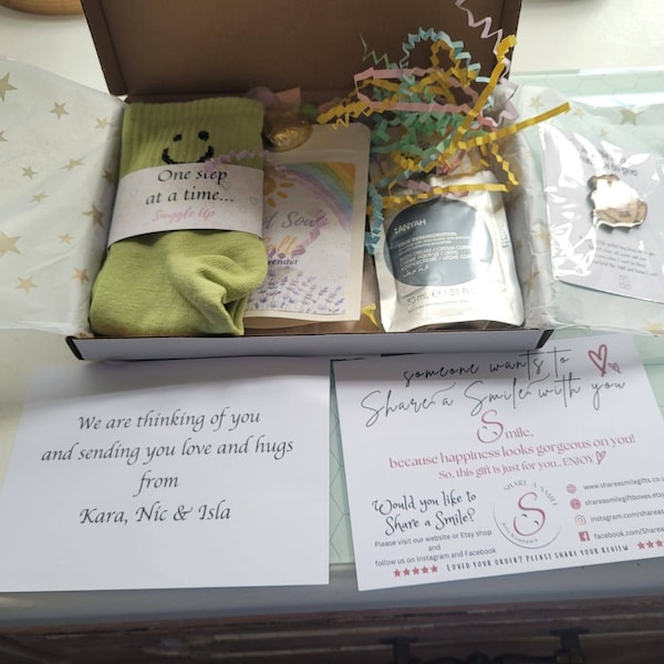 VEGAN HUG in a BOX - Sending Hugs Gift - Gift for Her - Get Well Soon ...