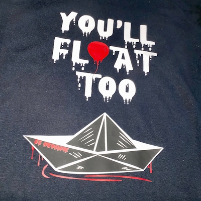 IT SVG, You'll Float Too, Pennywise Svg, Halloween Clipart, IT Movie ...
