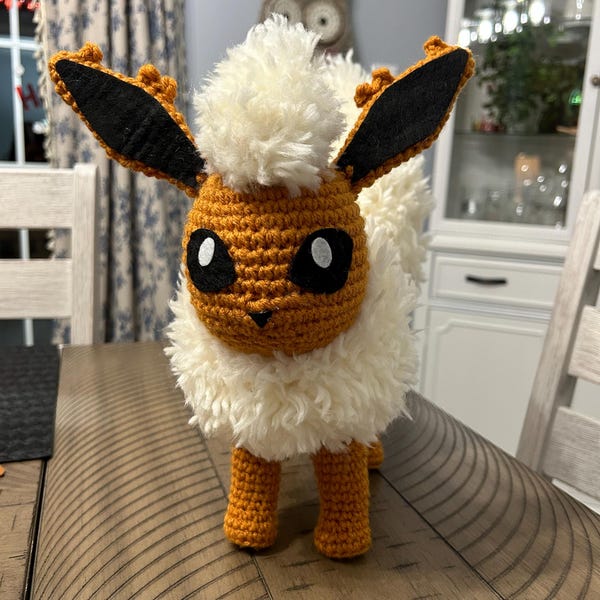 Flareon Crochet Pattern - PDF File - Etsy
