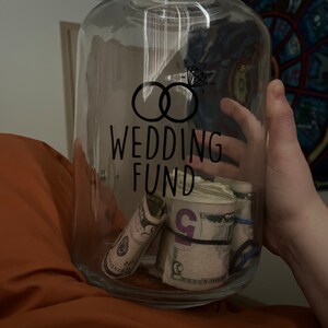 Travel Fund Sticker Sticker Label Decal for Money Jar // - Etsy