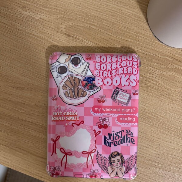 Coquette Sticker Kindle Insert, Printable Clear Case Insert, Kindleskin ...