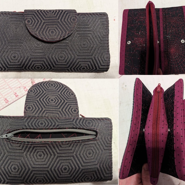 Mia Everyday Wallet - Bagstock Sewing Pattern, PDF Sewing Pattern - Etsy