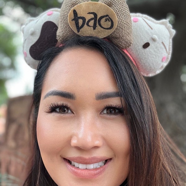 Mickey Ears Pixar Bao Crying and Looking Shocked Tsum Tsum Hand Made ...