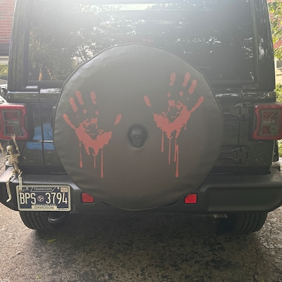 Biohazard Logo in 3D Black for Jeep Wrangler JK/JKU/JL Rear - Etsy