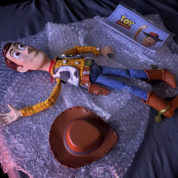 Toy Story Woody Voice Box Movie / Screen Accurate Replica Disney Pixar ...
