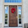 THE Official OSU Block O Wreath With Over 100 Red Silk Carnations, Real ...