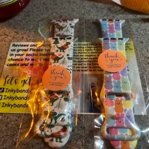 Fidget Printed Watch Band Compatible With Apple Watch Samsung - Etsy