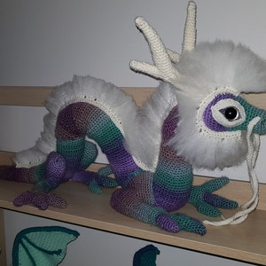 Eastern Dragon Crochet Amigurumi Pattern DIGITAL PDF by Crafty | Etsy