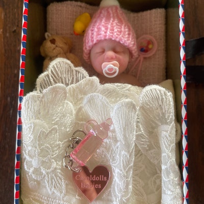 Mini bebé de silicona platino - Etsy España