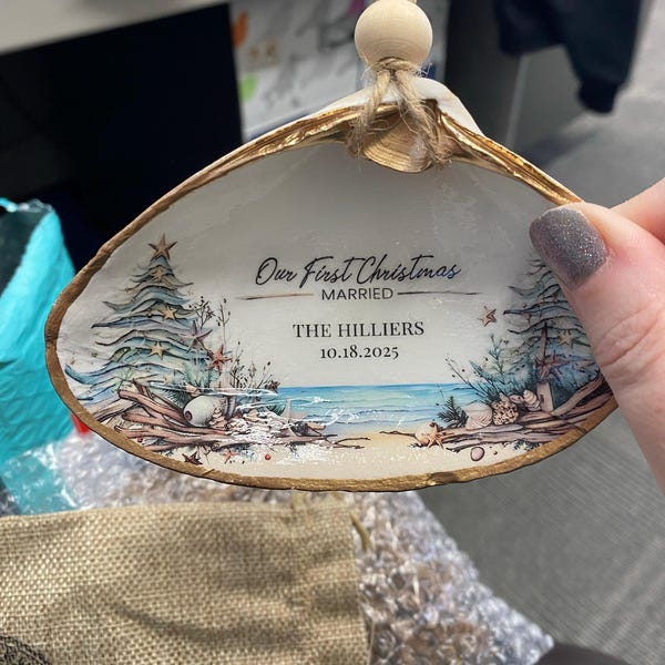 Luxury Bachelorette Bridal Party Custom Name Clam Shell Gift ...